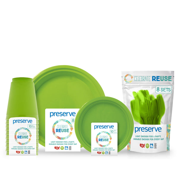 Preserve On the Go Tableware Set | Pack for 8